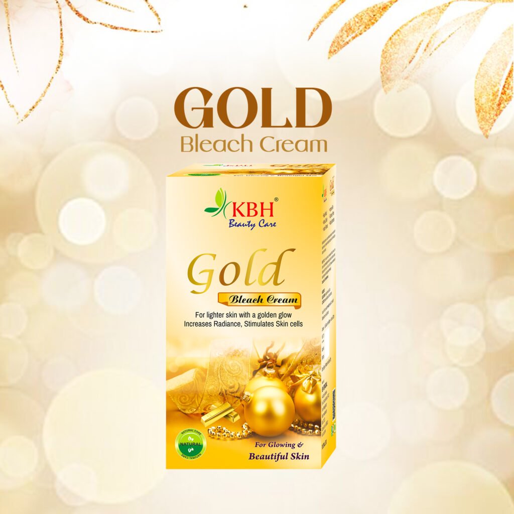 Gold Bleach Cream – KBH Beauty Care